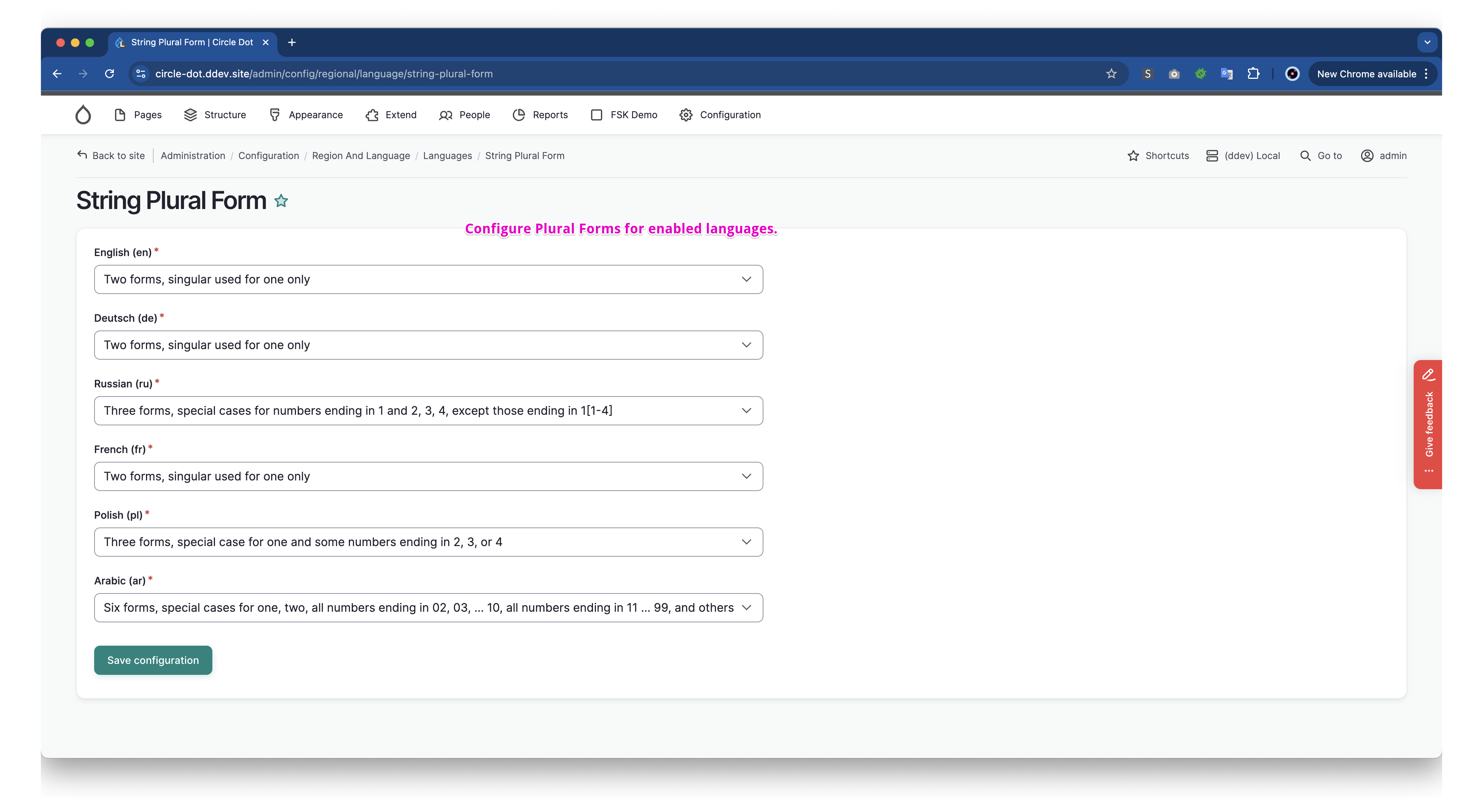 String Plural Form | Drupal.org